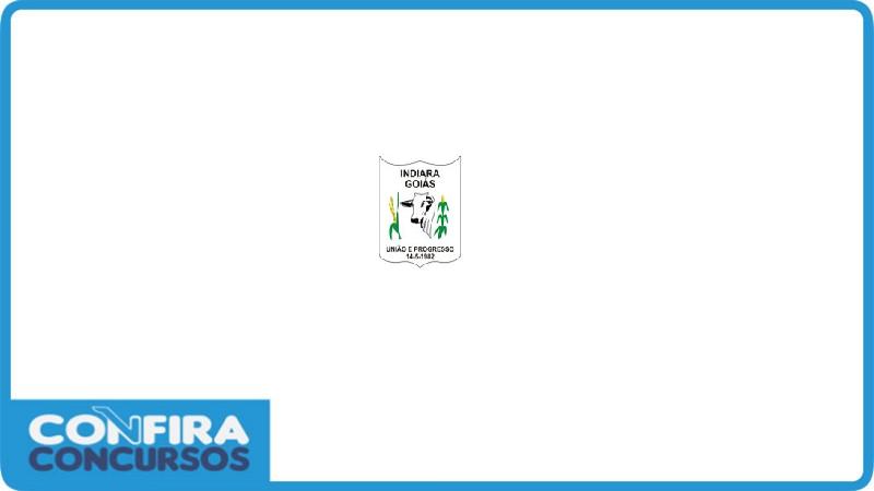 Prefeitura de Indiara-GO realiza processo seletivo 01/2021